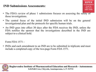Investigated New Drug Application (IND) | PPTX