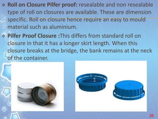 Pharmaceutical packaging | PPTX