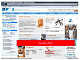 Pdu Submission Process | PPTX