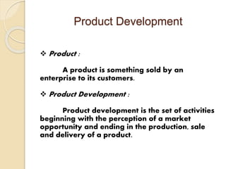 Generic Product Development Process | PPTX