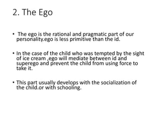 Psychoanalytic theory | PPTX