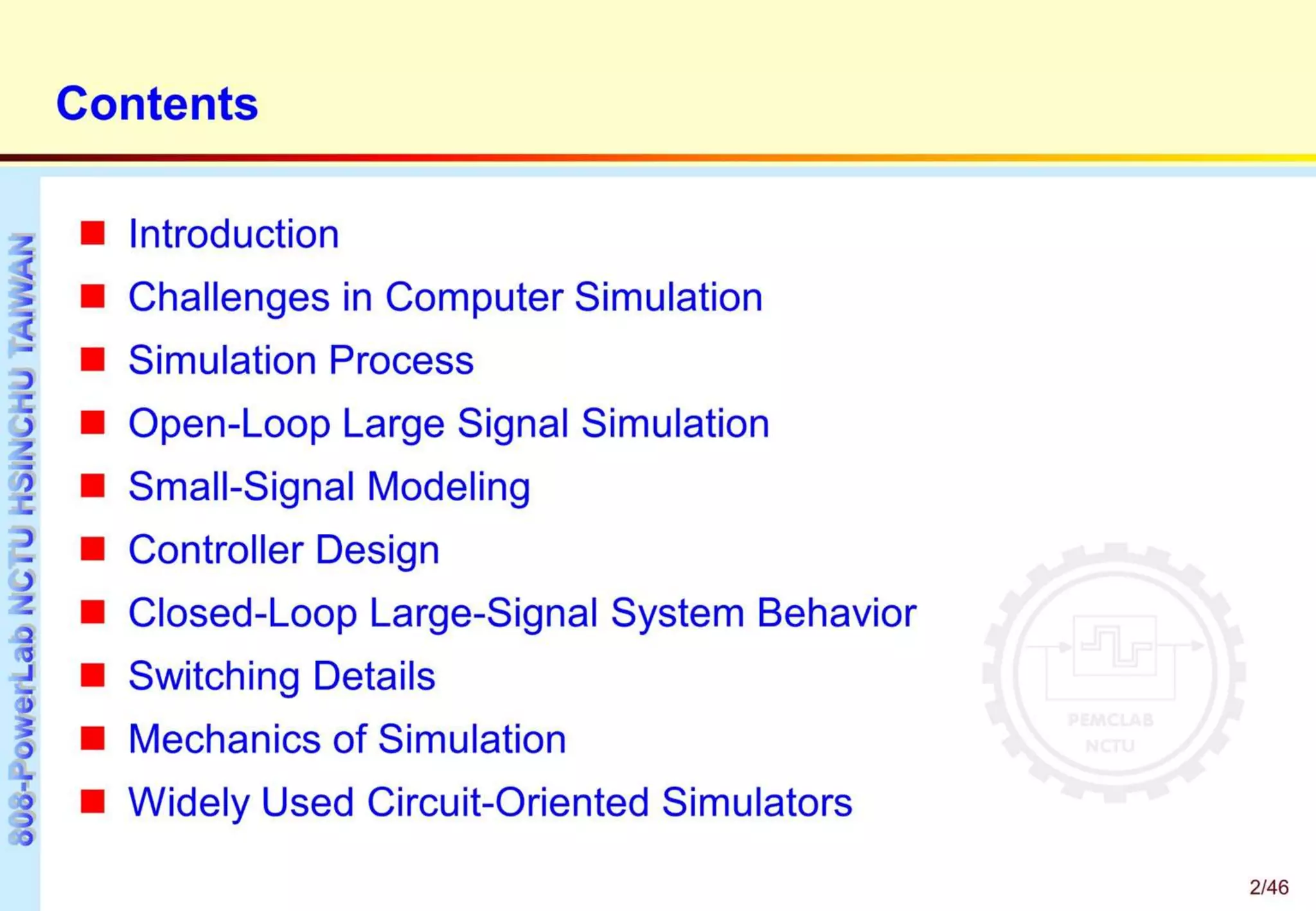 Computer Simulation of Switching Converters | PPT