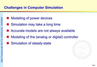 Computer Simulation of Switching Converters | PPT