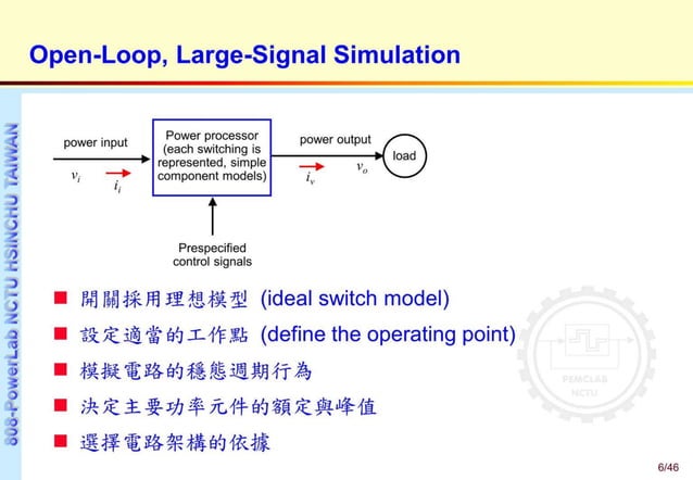 Computer Simulation of Switching Converters | PPT