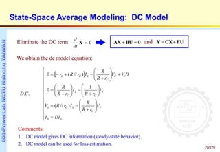 DC-DC Converters - Topologies, Modeling, and Control | PPTX