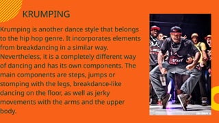 PE-10 hip-hop dance.pptxKI67TUJT6YH54Y677 | PPTX