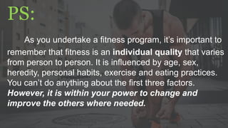 PE-11 (Self-assessment HRF status, Barriers to Physical Activity ...