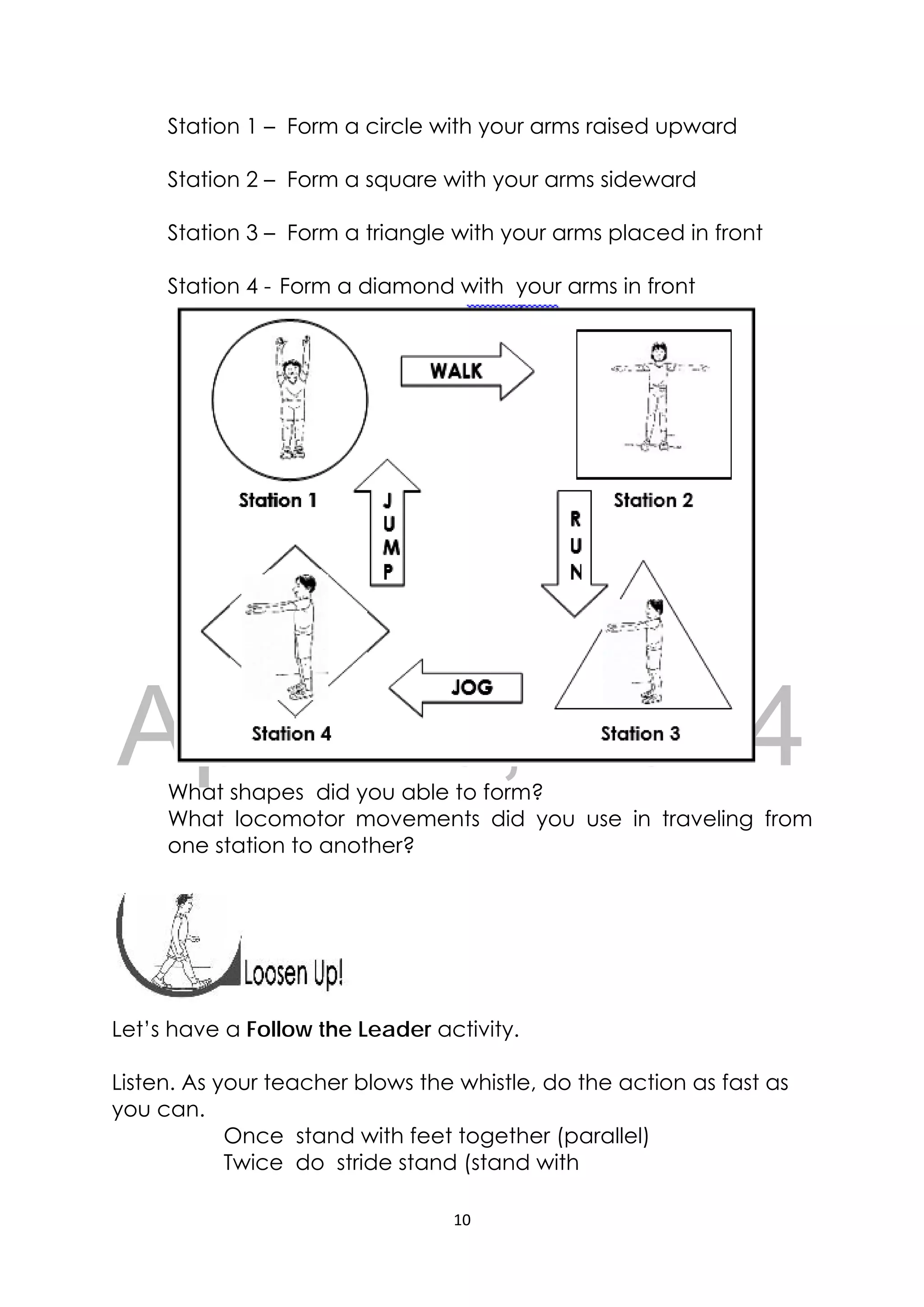 K TO 12 GRADE 3 LEARNING MATERIAL IN PE | PDF