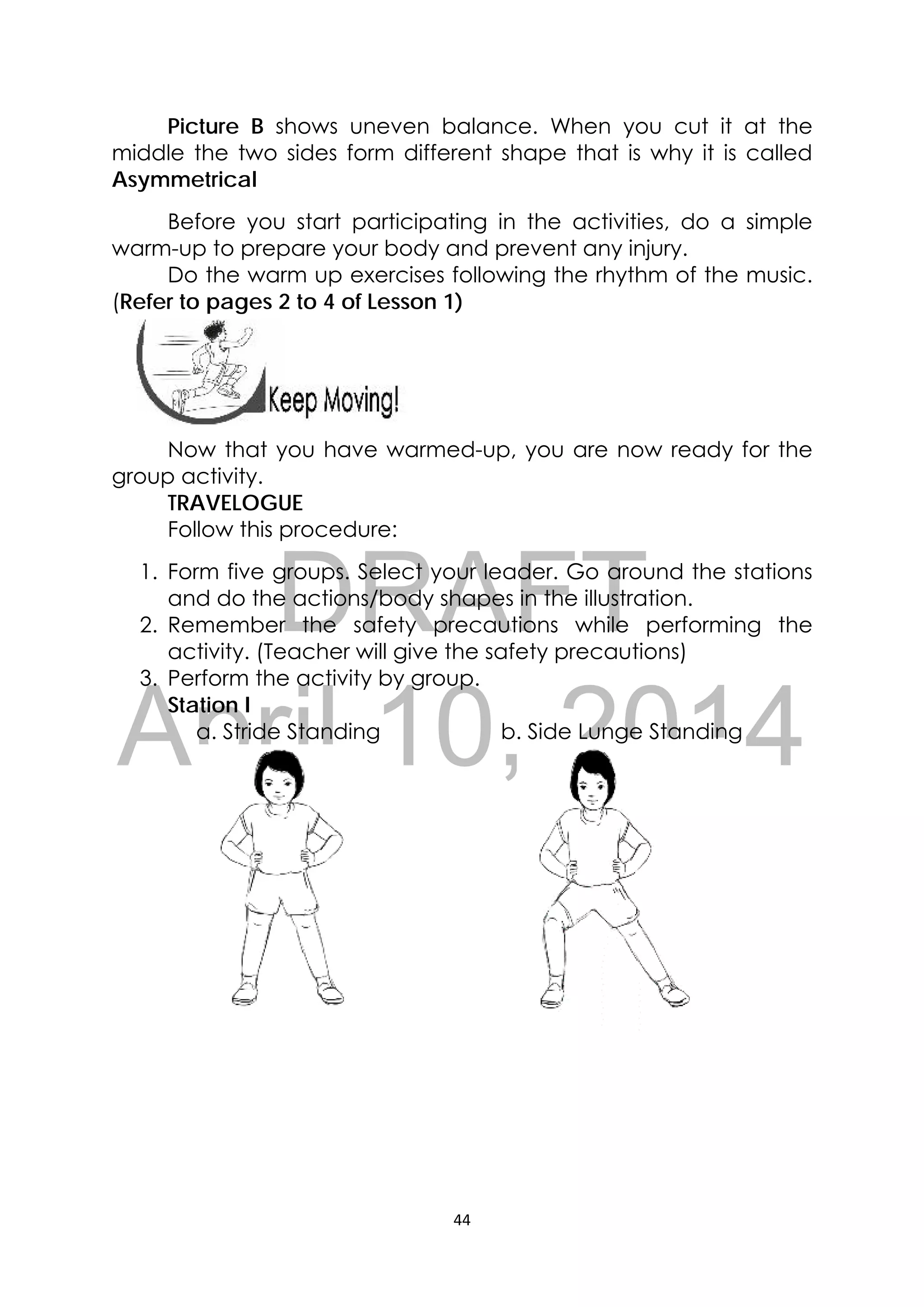 K TO 12 GRADE 3 LEARNING MATERIAL IN PE | PDF