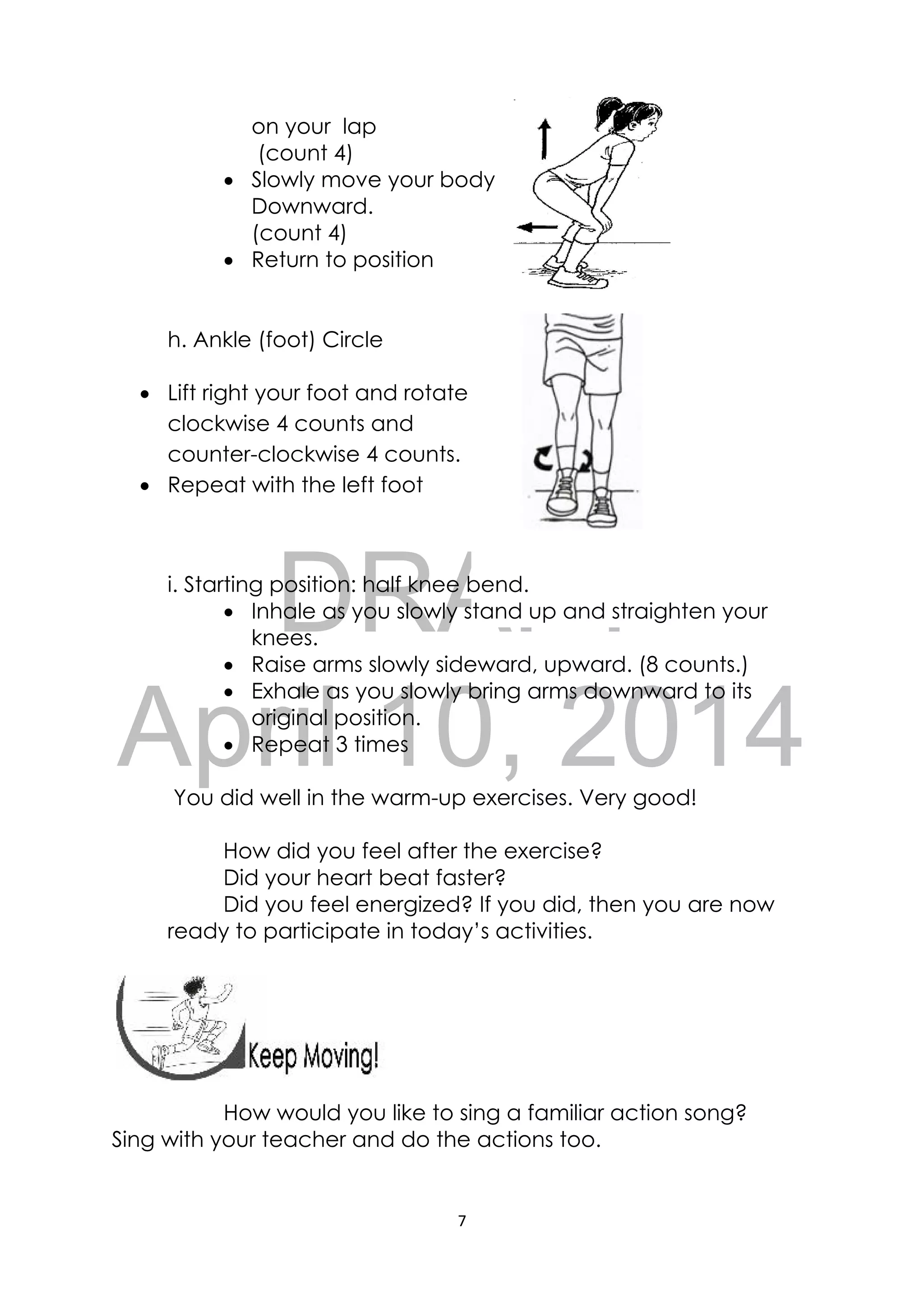 K TO 12 GRADE 3 LEARNING MATERIAL IN PE | PDF