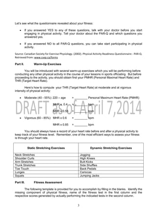 K TO 12 GRADE 9 LEARNER’S MATERIAL IN PE | PDF