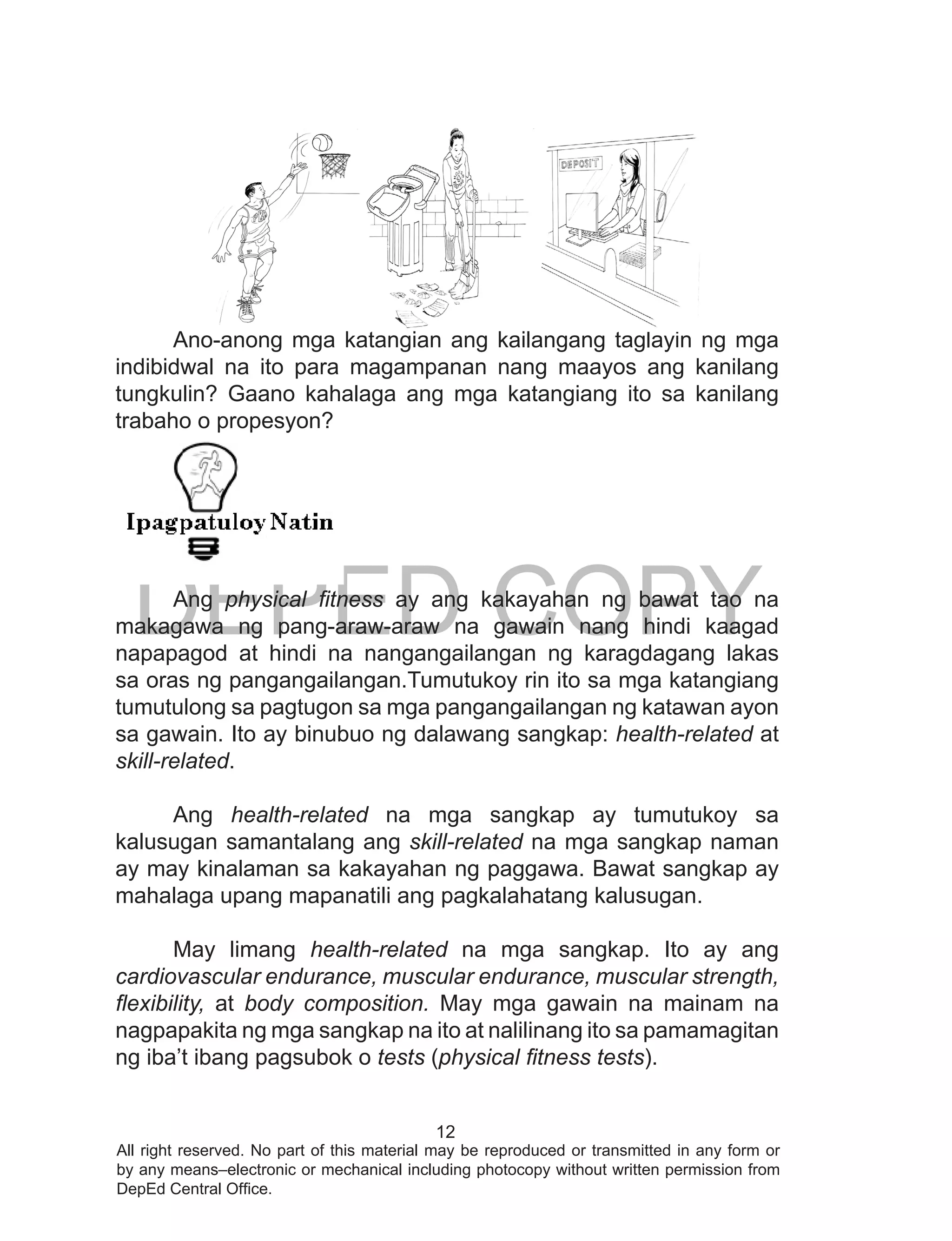 K TO 12 GRADE 4 LEARNER’S MATERIAL IN PHYSICAL EDUCATION (Q1-Q4) | PDF