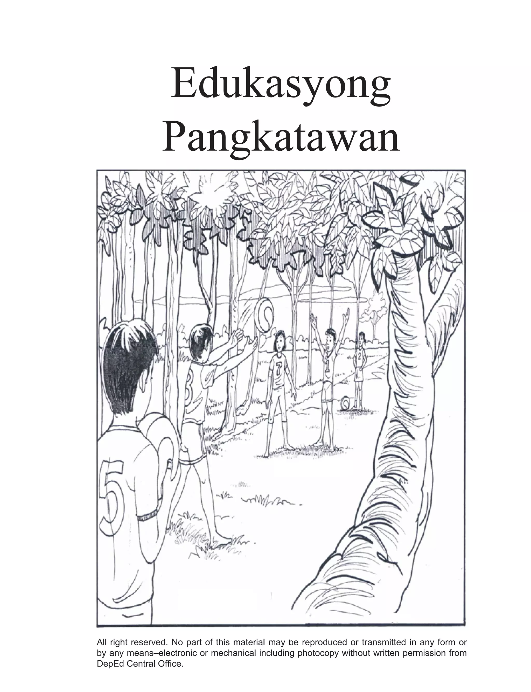 K TO 12 GRADE 4 LEARNER’S MATERIAL IN PHYSICAL EDUCATION (Q1-Q4) | PDF