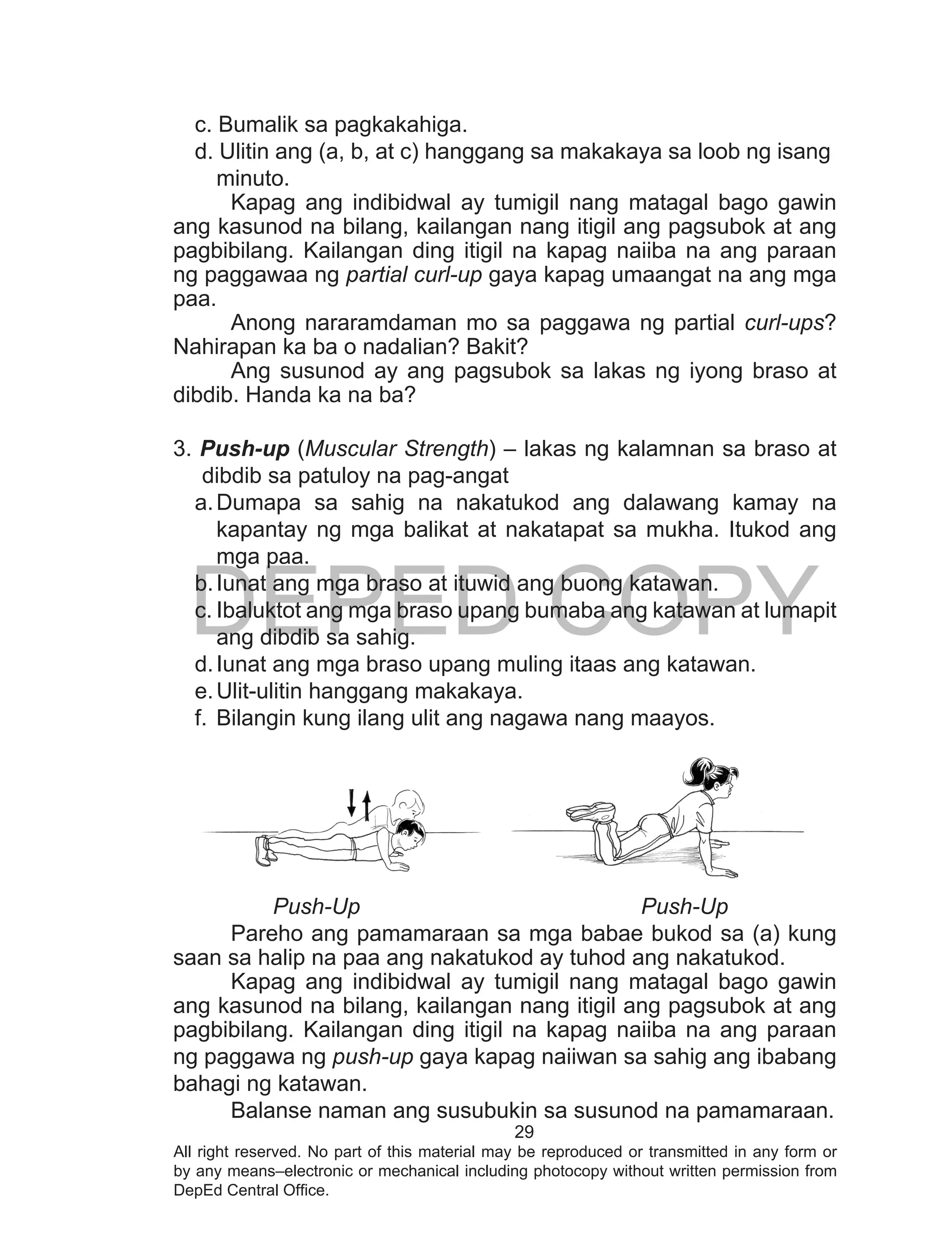 K TO 12 GRADE 4 LEARNER’S MATERIAL IN PHYSICAL EDUCATION (Q1-Q4) | PDF