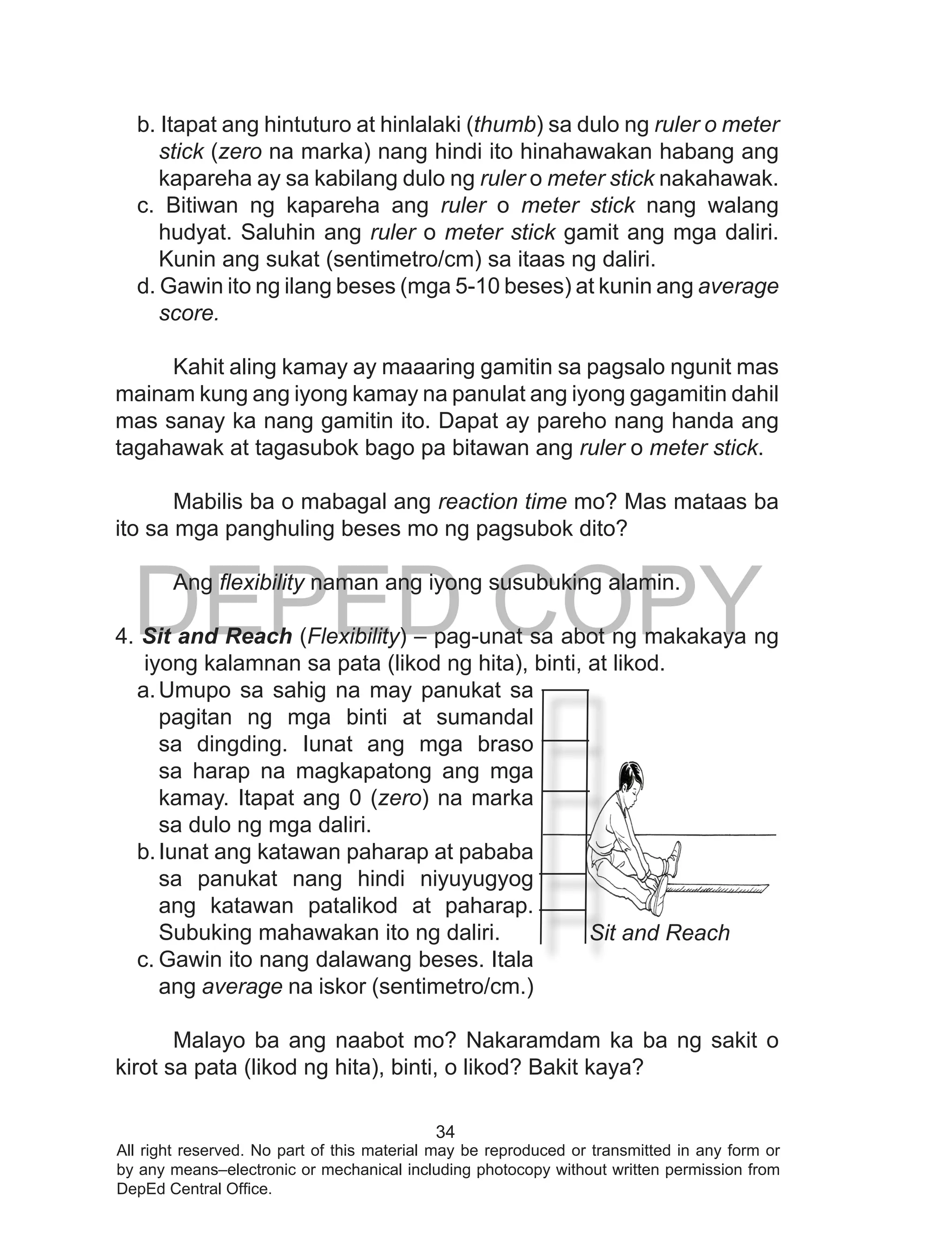 K TO 12 GRADE 4 LEARNER’S MATERIAL IN PHYSICAL EDUCATION (Q1-Q4) | PDF