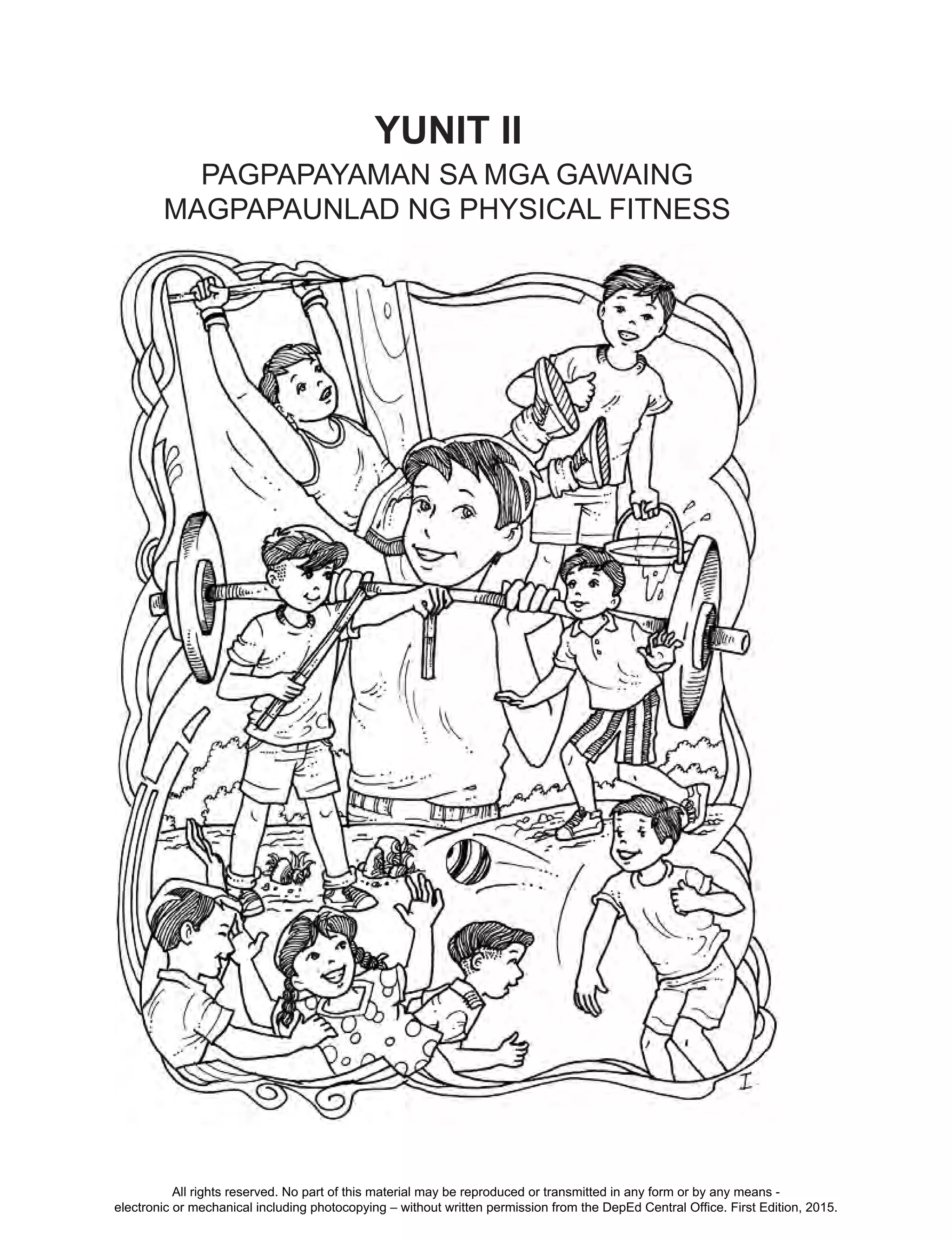 K TO 12 GRADE 4 LEARNER’S MATERIAL IN PHYSICAL EDUCATION (Q1-Q4) | PDF