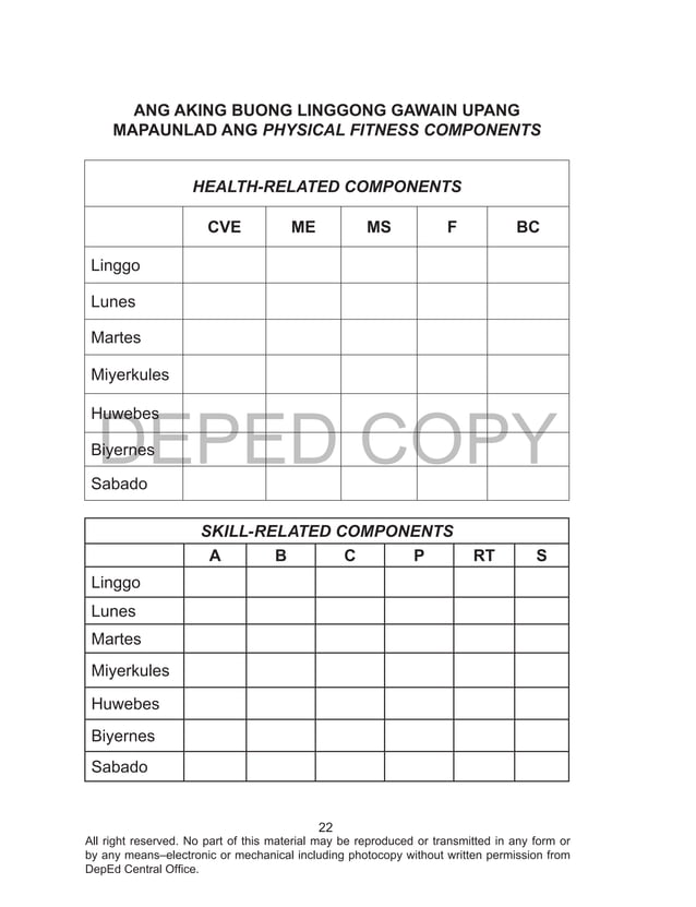 K TO 12 GRADE 4 LEARNER’S MATERIAL IN PHYSICAL EDUCATION (Q1-Q4) | PDF