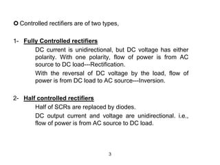 Half wave control rectifier with RL load | PPTX