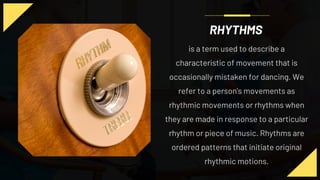 A PE RHYTHMIC ACTIVITIES FOR STUDENTS COL | PDF
