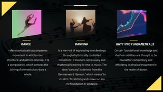 A PE RHYTHMIC ACTIVITIES FOR STUDENTS COL | PDF