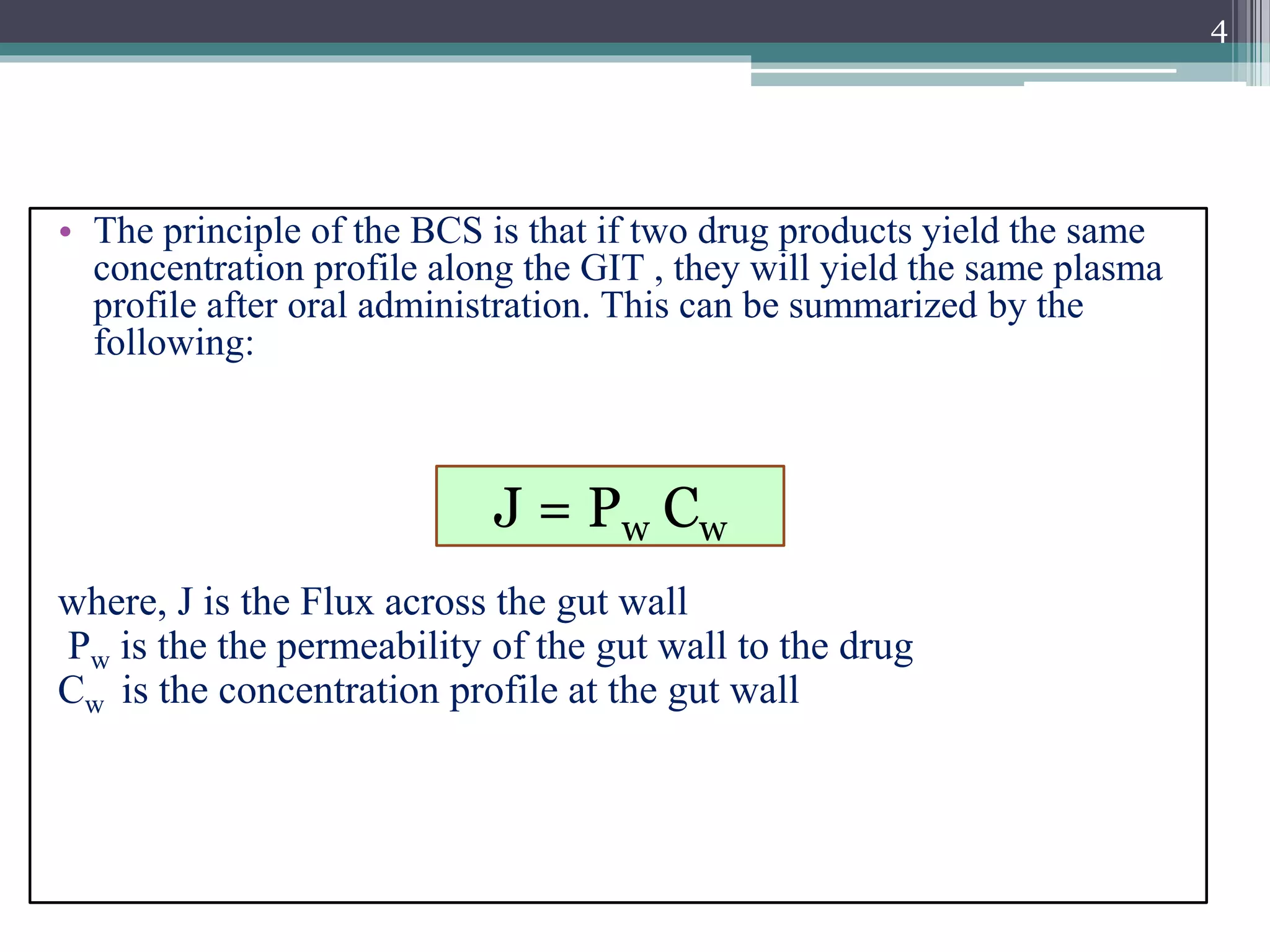 Biopharmaceutical Classification System | PPTX