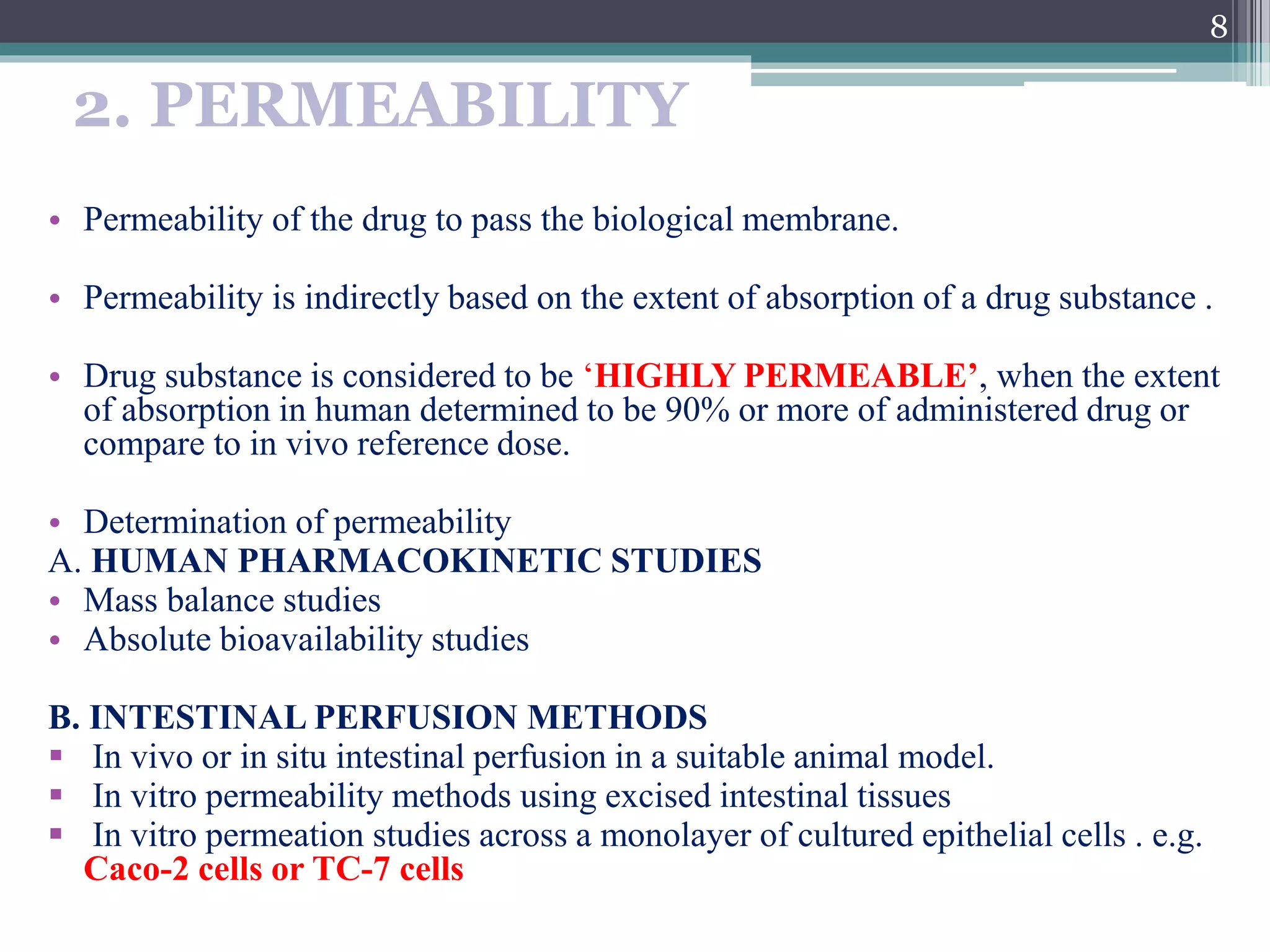 Biopharmaceutical Classification System | PPTX