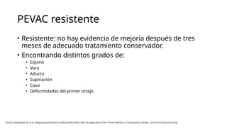 Tratamiento Quirúrgico y Manejo del Pie Equino Varo Congénito (PEVAC ...