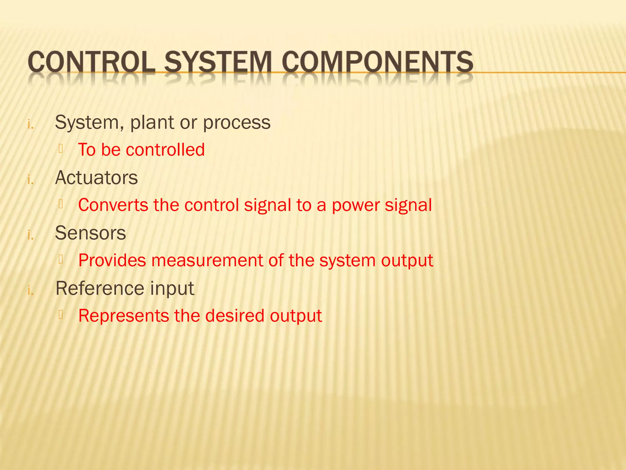Pe 3032 wk 1 introduction to control system march 04e | PPT