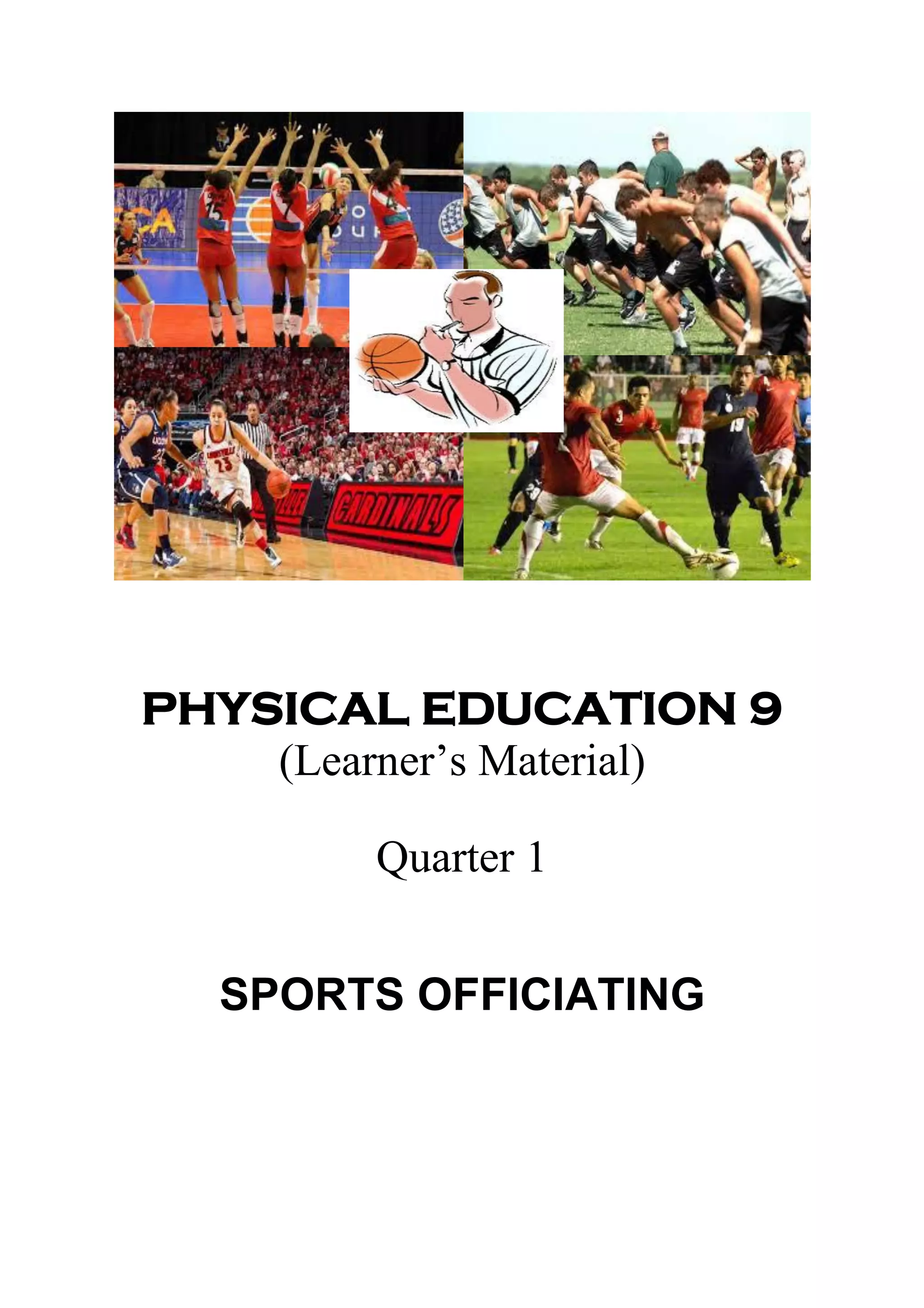 Physical Education (P.E.) Grade 9 Module (1st - 4th Quarter) | PDF