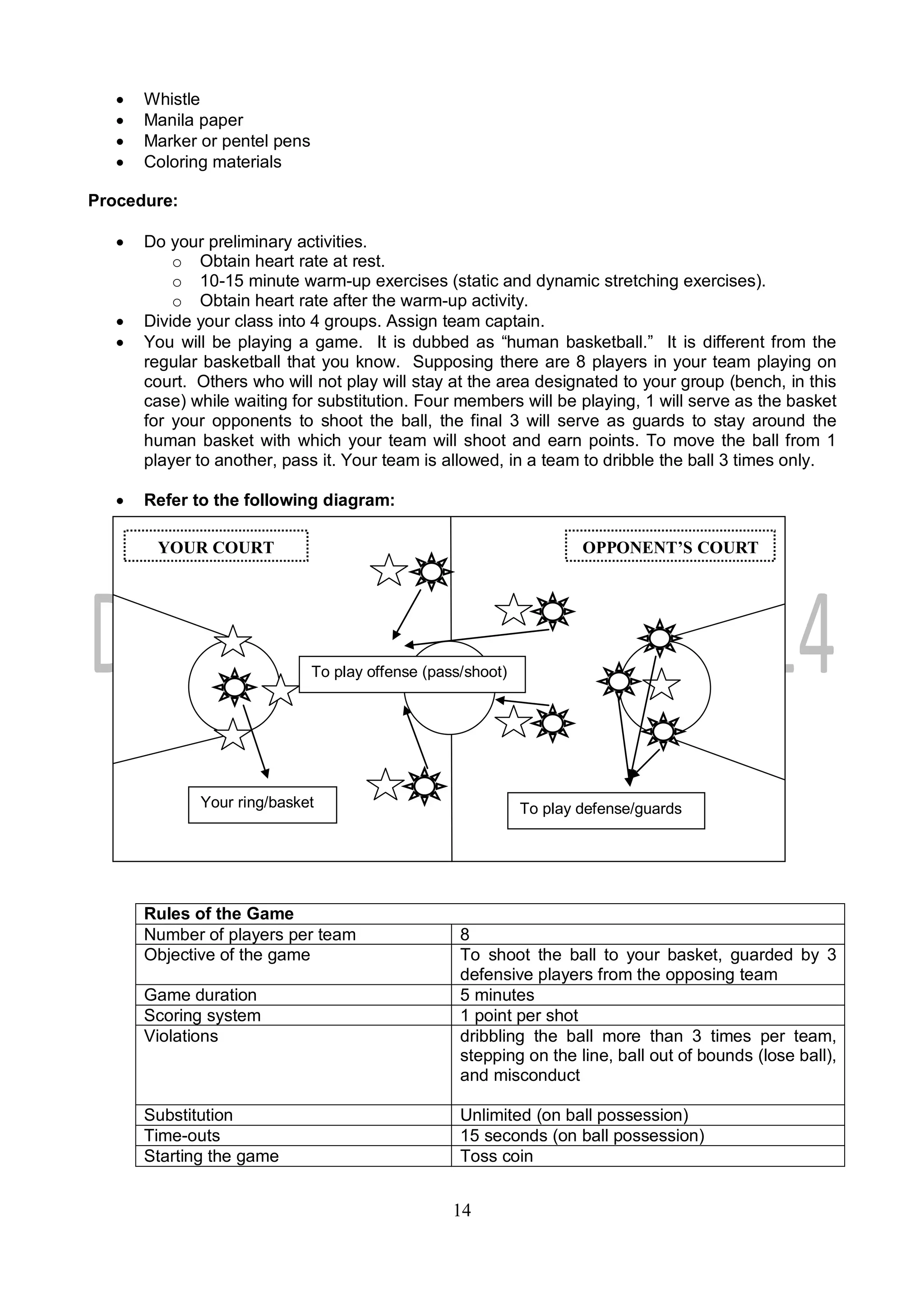Physical Education (P.E.) Grade 9 Module (1st - 4th Quarter) | PDF