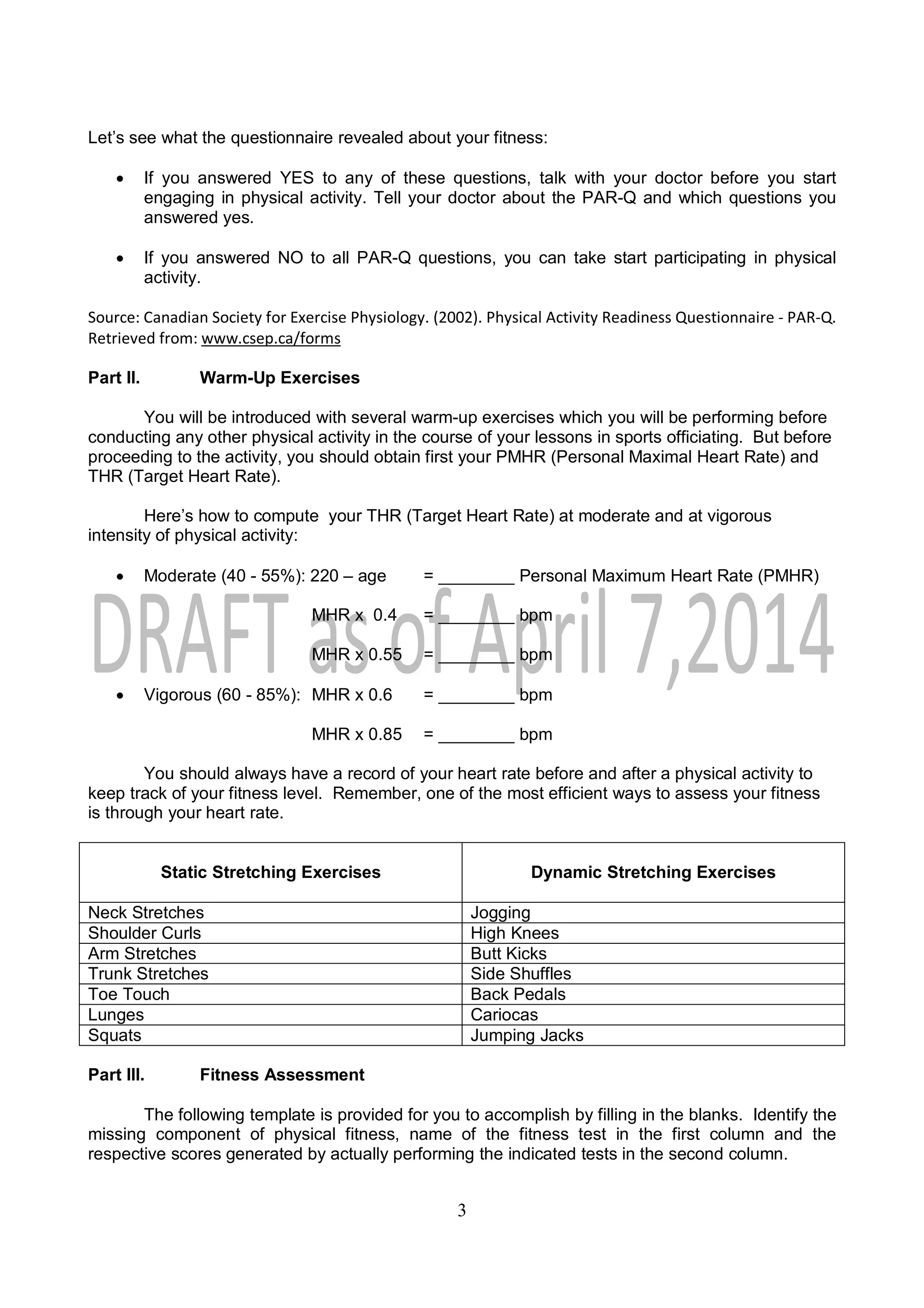 Physical Education (P.E.) Grade 9 Module (1st - 4th Quarter) | PDF