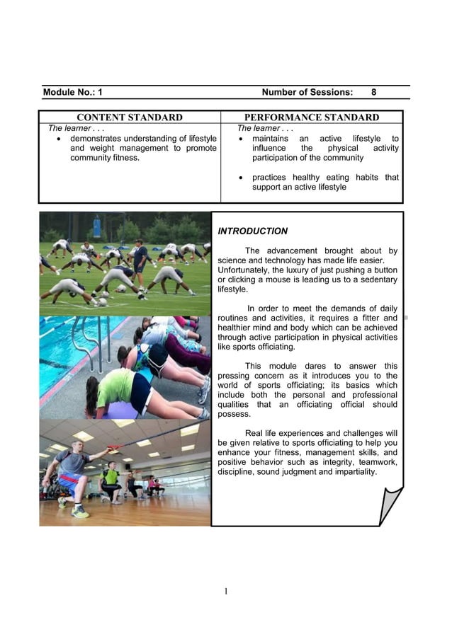 Physical Education (P.E.) Grade 9 Module (1st - 4th Quarter) | PDF