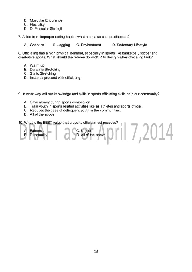 Physical Education (P.E.) Grade 9 Module (1st - 4th Quarter) | PDF