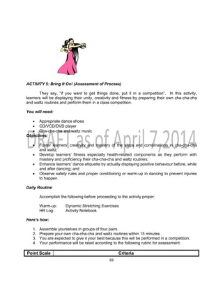 Physical Education (P.E.) Grade 9 Module (1st - 4th Quarter) | PDF