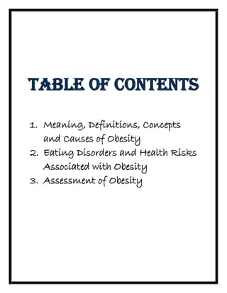 OBESITY | PDF