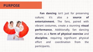 PE- CHINESE FAN DANCE(The Fan Dance, a traditional art form in China).pptx