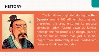 PE- CHINESE FAN DANCE(The Fan Dance, a traditional art form in China).pptx