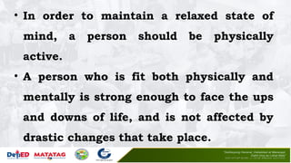 Grade 8 Physical Education- Physical Fitness Test | PPTX