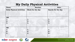 Grade 8 Physical Education- Physical Fitness Test | PPTX