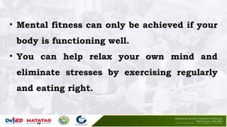 Grade 8 Physical Education- Physical Fitness Test | PPTX
