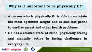 Grade 8 Physical Education- Physical Fitness Test | PPTX