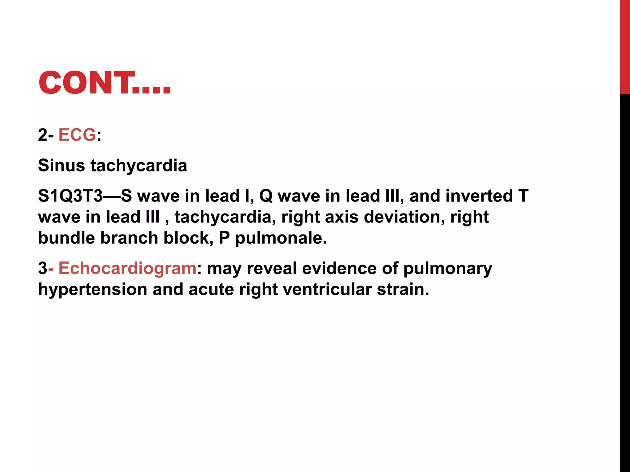 Pulmonary embolism | PPTX