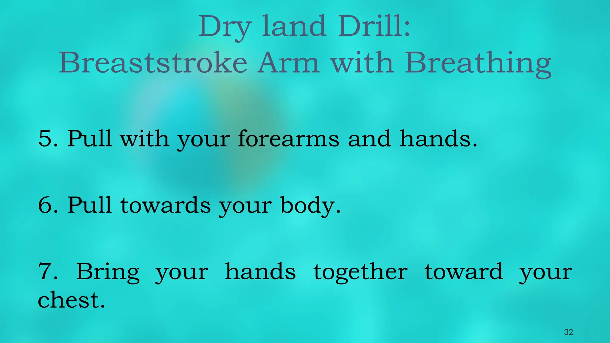 BREASTROKE (LESSON 6) AQUATICS POWERPOINT | PPT