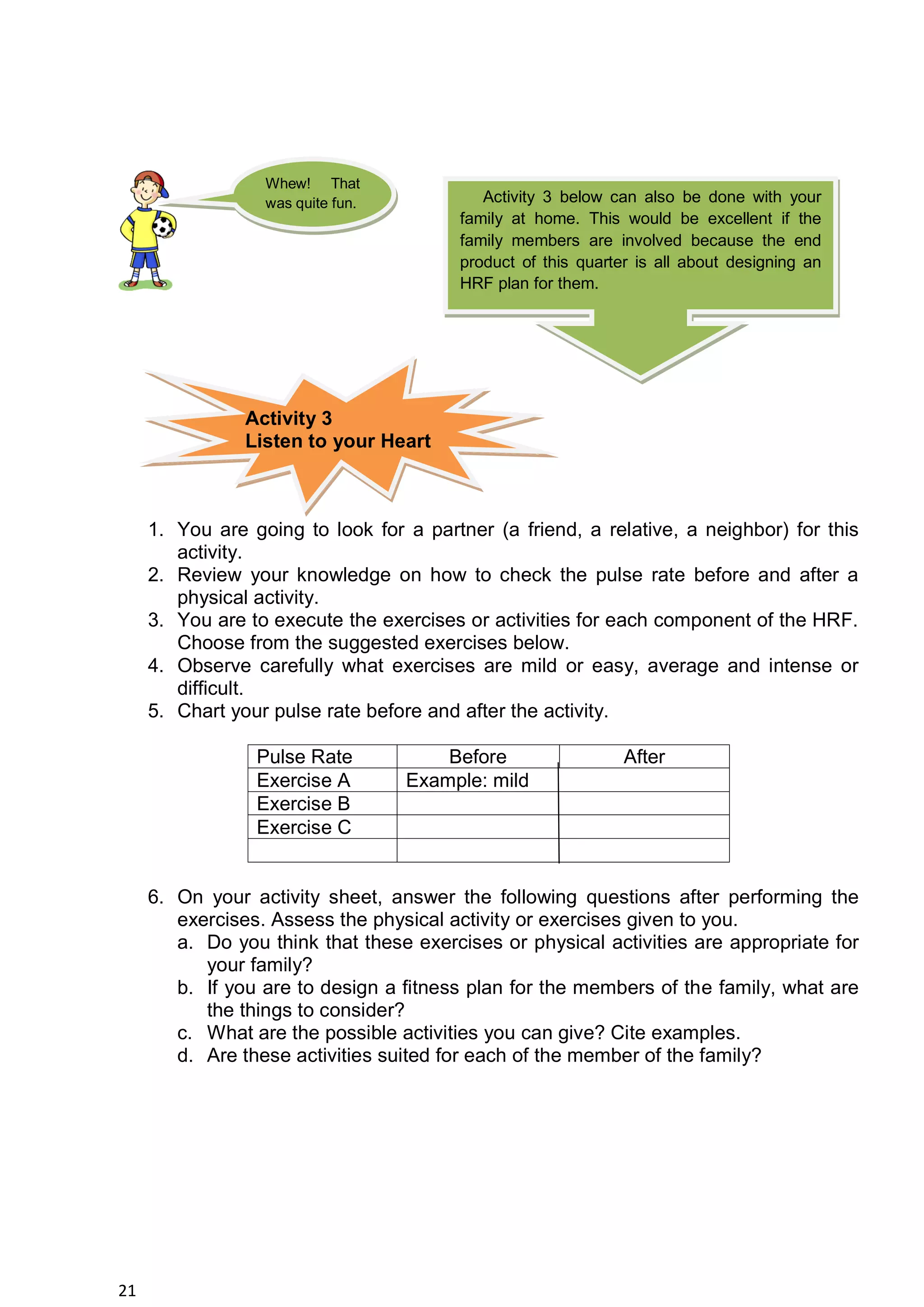 Grade 8 PE module(Q1) | PDF
