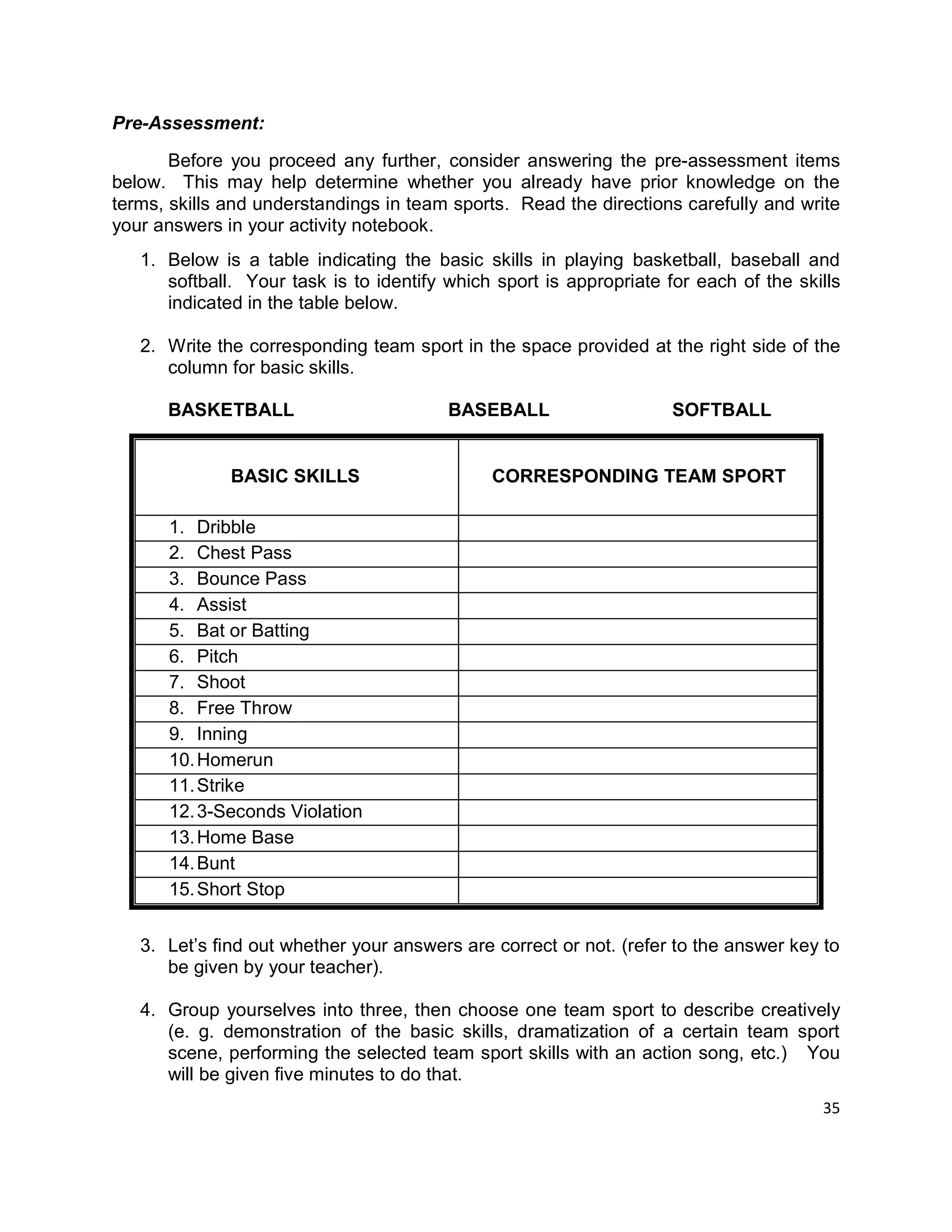 Grade 8 PE module(Q2.1) | PDF