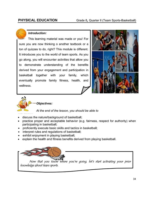 Grade 8 PE module(Q2.1) | PDF