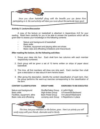 Grade 8 PE module(Q2.1) | PDF