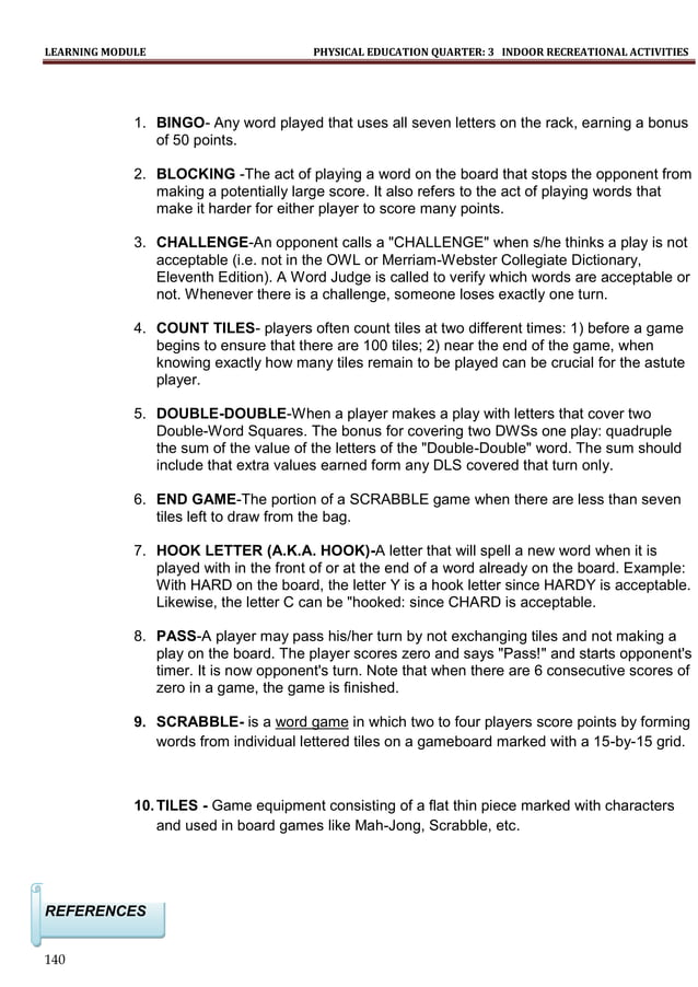 Grade 8 PE module(Q3) | PDF