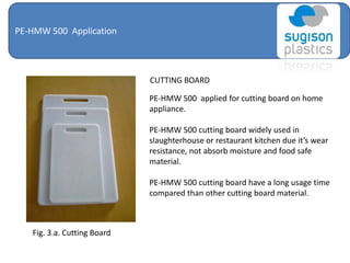 PE-UHMW 1000 vs PE-HMW 500 | PPTX