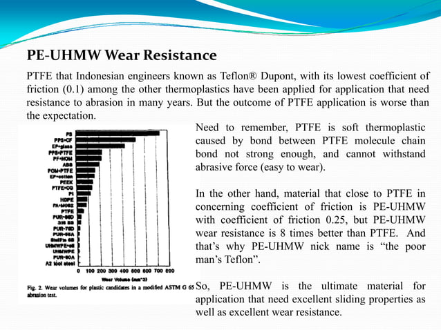 Pe uhmw compare to ptfe | PDF | Chemistry | Science
